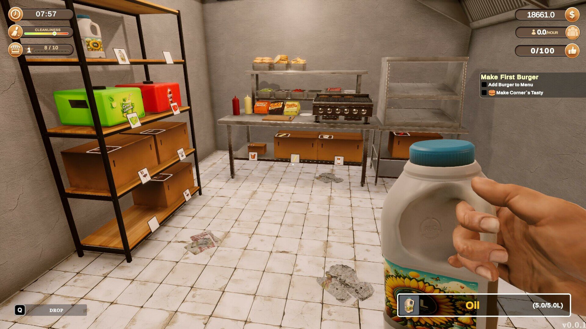 Corner Kitchen Fast Food Simulator Xbox Series X|S Ключ • Активация Xbox