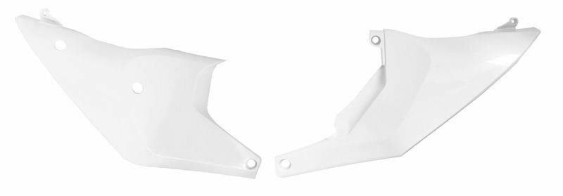 Боковины задние HSQ TC, FC 125-450 23-24 белые для мотоцикла