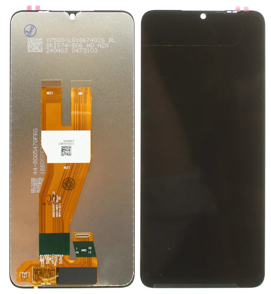 Дисплей для Samsung Galaxy A05 (A055) черный In-Cell для замены экрана