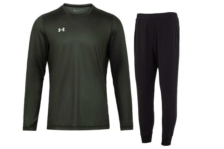 Костюм спортивный Clothing Set (Black T-Shirt+Black Pants)
