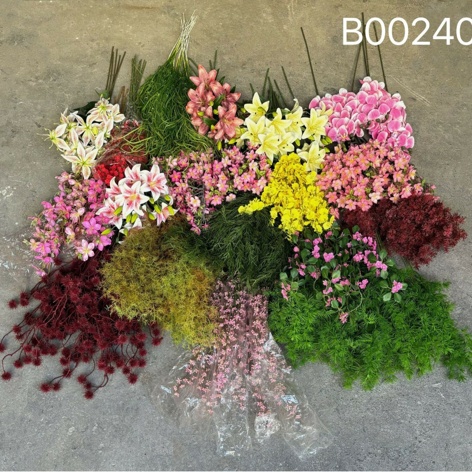 Набор цветочных композиций "Моне", 200 шт