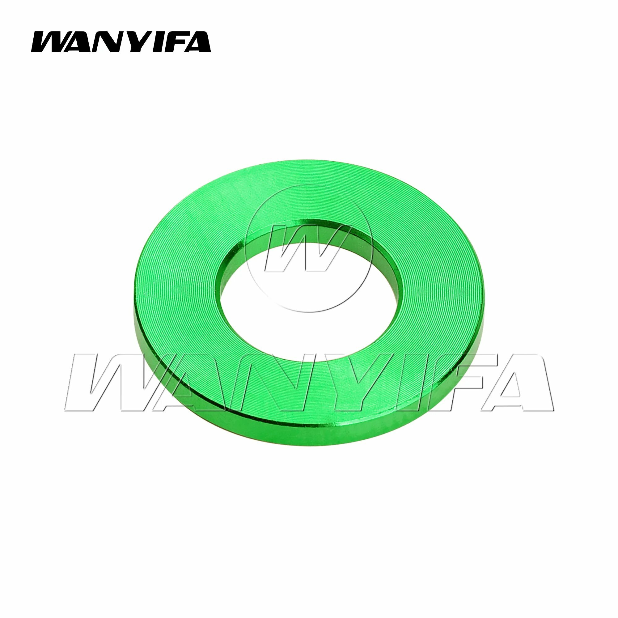 Шайба Wanyifa титановая M10 TypeA, зеленая