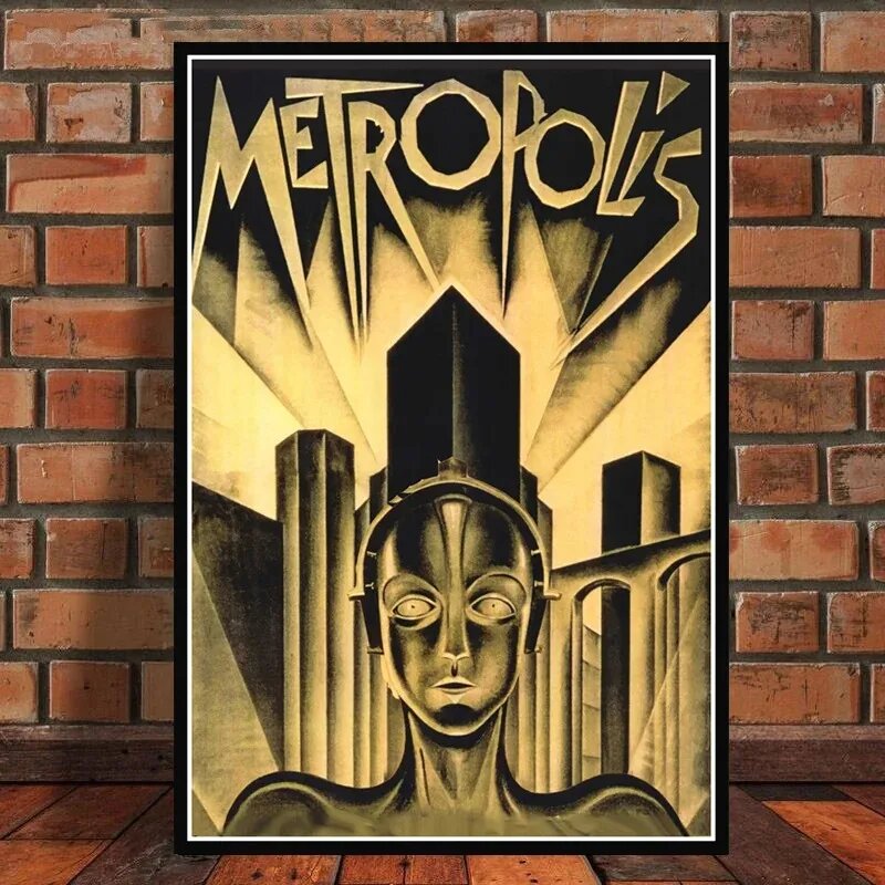 Печать на холсте "Метрополис" 40x60см, цвет P, без рамки
