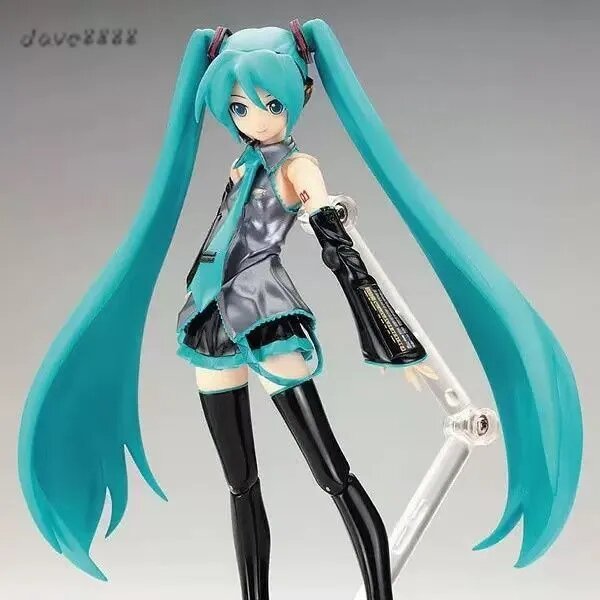 Фигурка Hatsune Miku - Аниме фигурка, белого цвета, из ABS пластика и смолы, шарнирная — фото 1