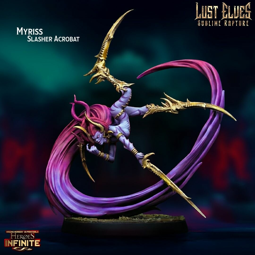 Миниатюра Warhammer Hedonites of Slaanesh/Myriss