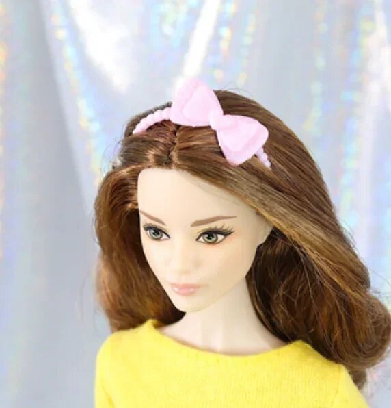 Розовая заколка для кукол Barbie, A1