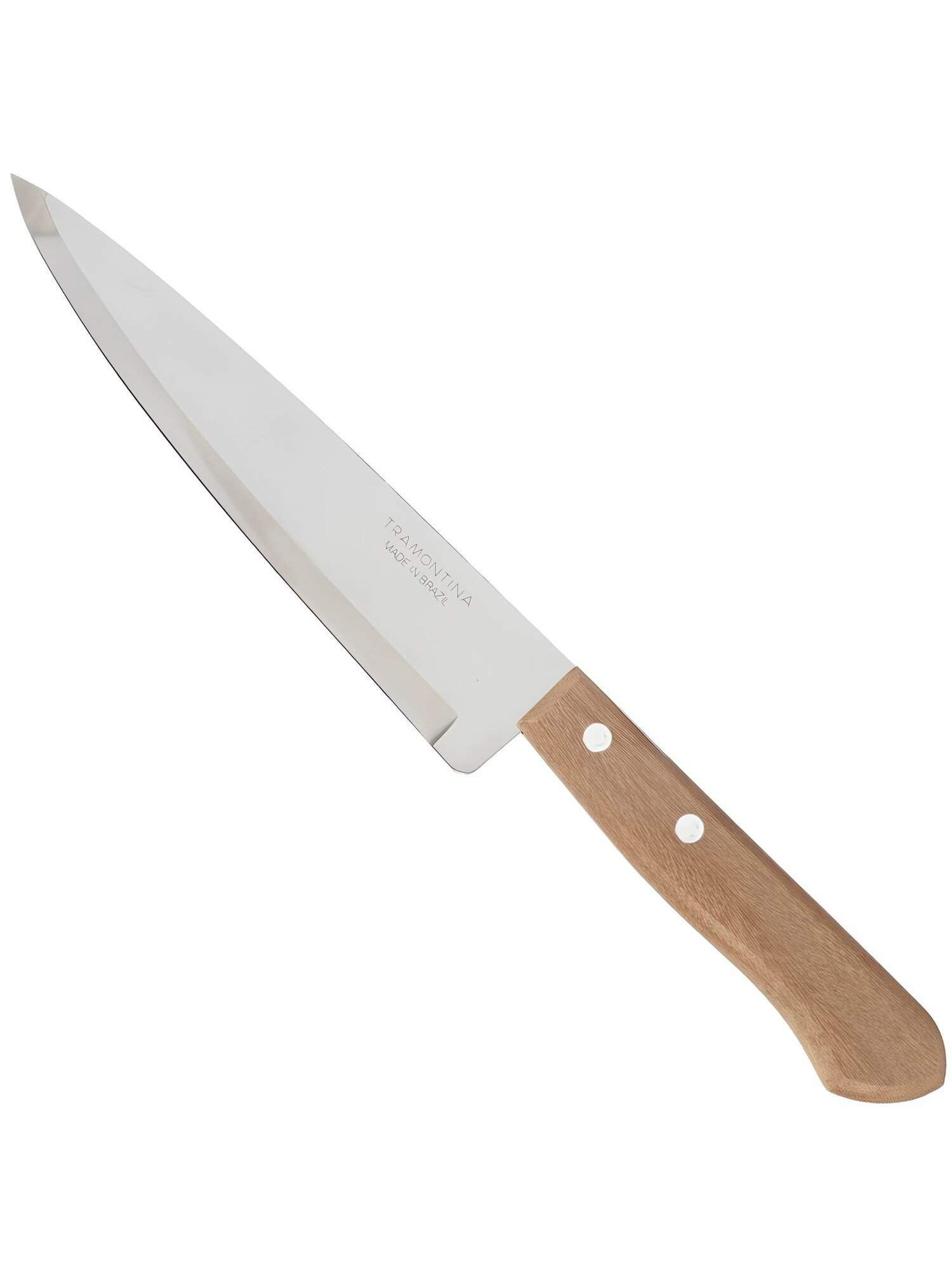 Шеф-нож Tramontina Universal 17.5 см, нержавеющая сталь, деревянная рукоятка, Бразилия, артикул 22902/007-TR