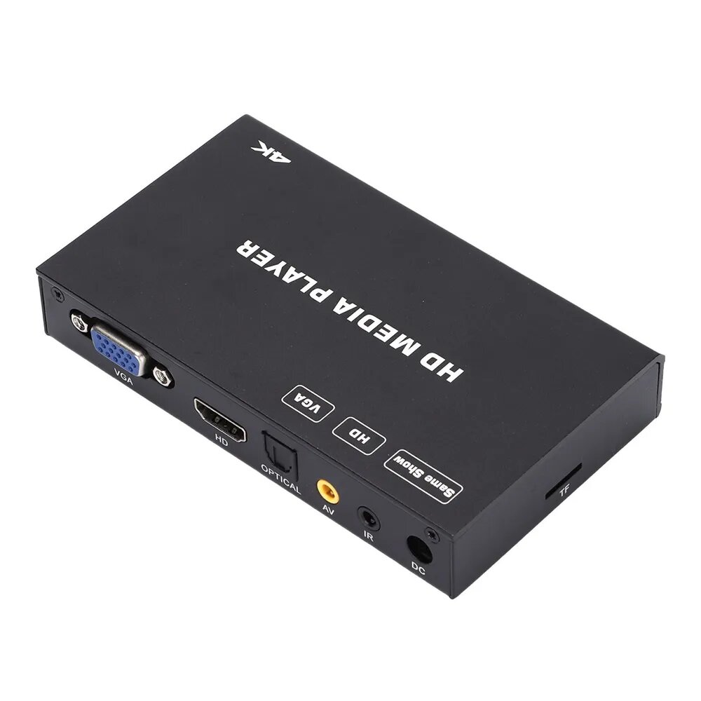 Blu-ray-плеер, HD MEDIA PLAYER, HDMI, VGA, AV, оптический выход, TF, IR, DC, Game Show — фото 1