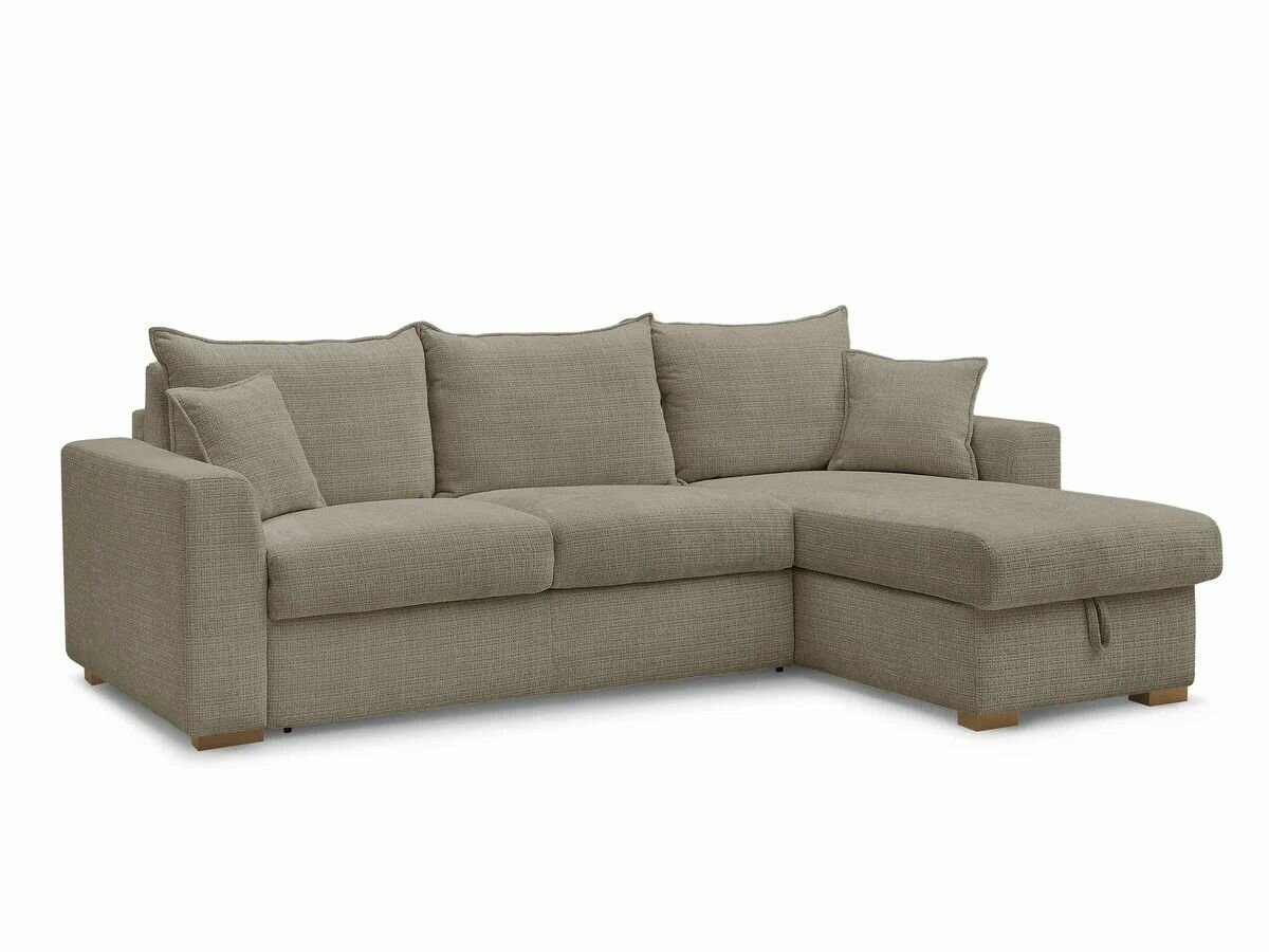 Двусторонний угловой диван-трансформер, экспресс открывание, AUGUSTIN