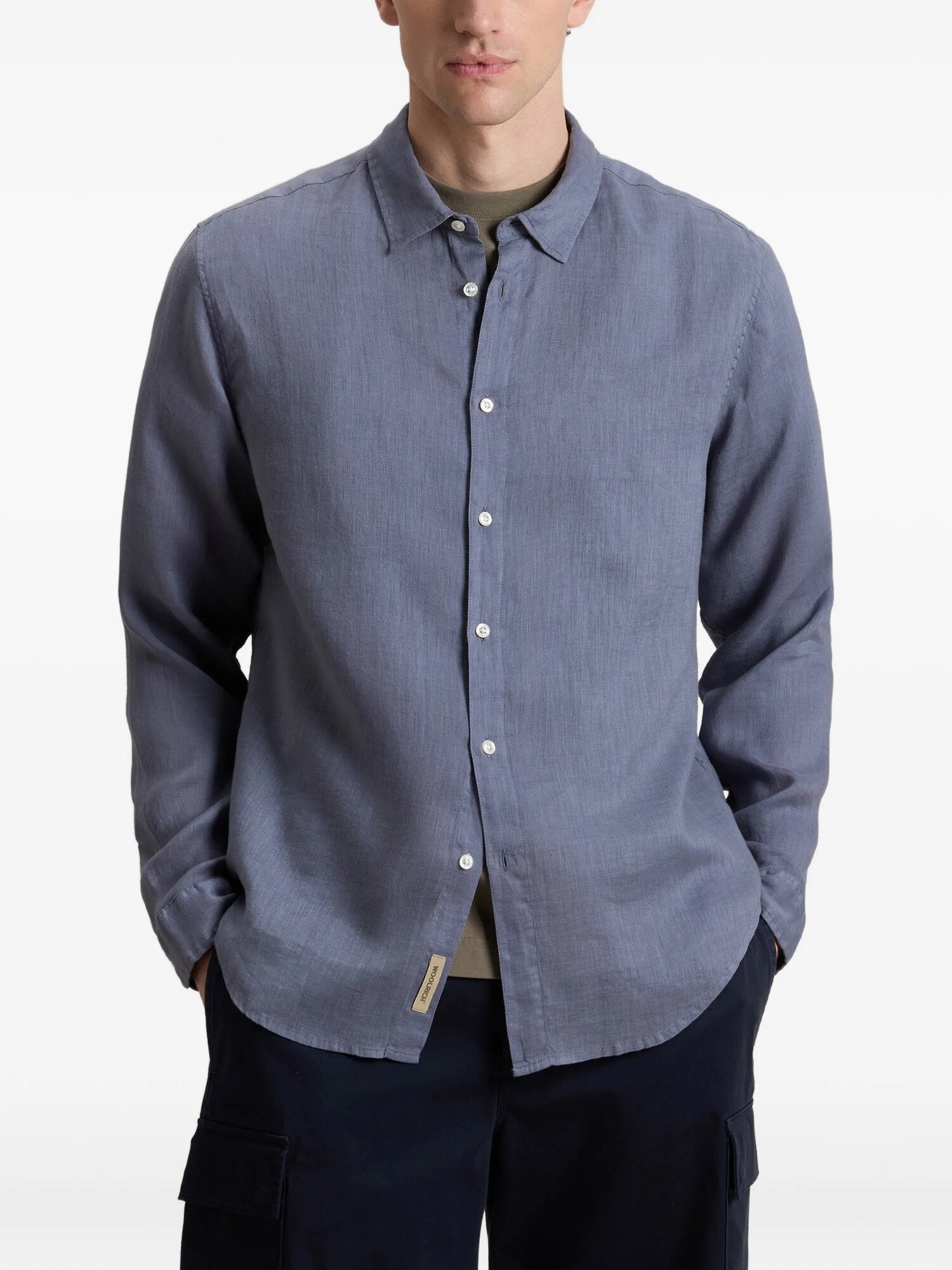 Рубашка Woolrich, размер 60, blue — фото 1