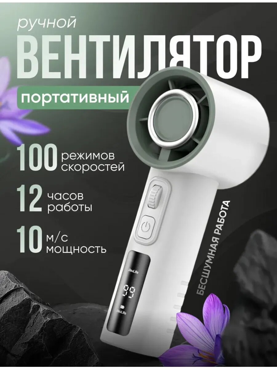 Мини вентилятор ручной настольный USB портативныйМини вентилятор ручной настольный USB портативный