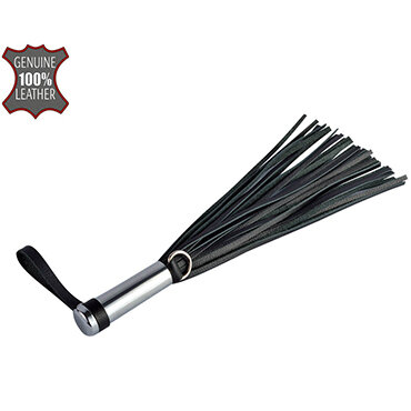 Sitabella Флоггер Мини, черно-серебристый С жесткой рукоятью