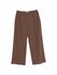 Брюки THESTROY Pleated trousers, размер M, коричневый