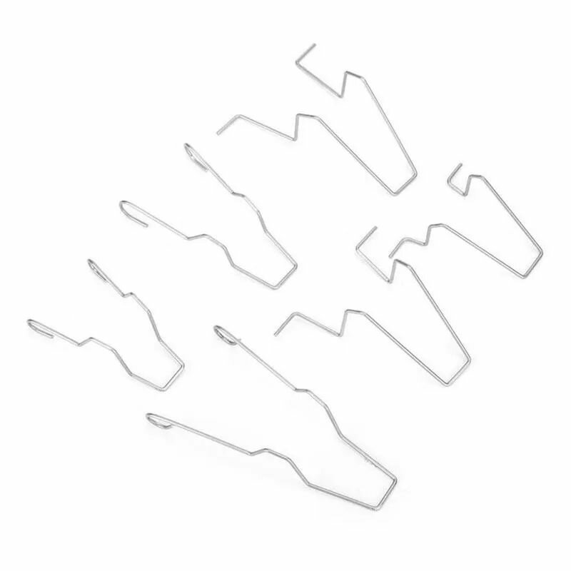 Пружинные зажимы-адаптеры для светодиодных ламп H1/H3/H4/H7, комплект 6 шт. для крепления фар, замена оригинальных клипс