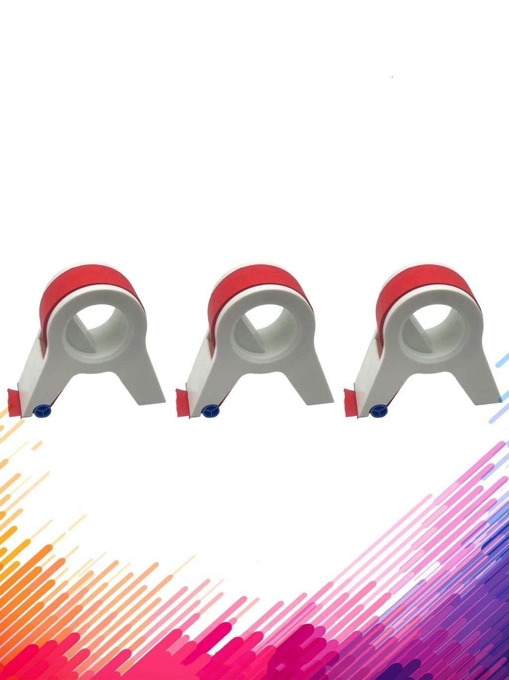 Диспенсер для малярного скотча, Белый - 3