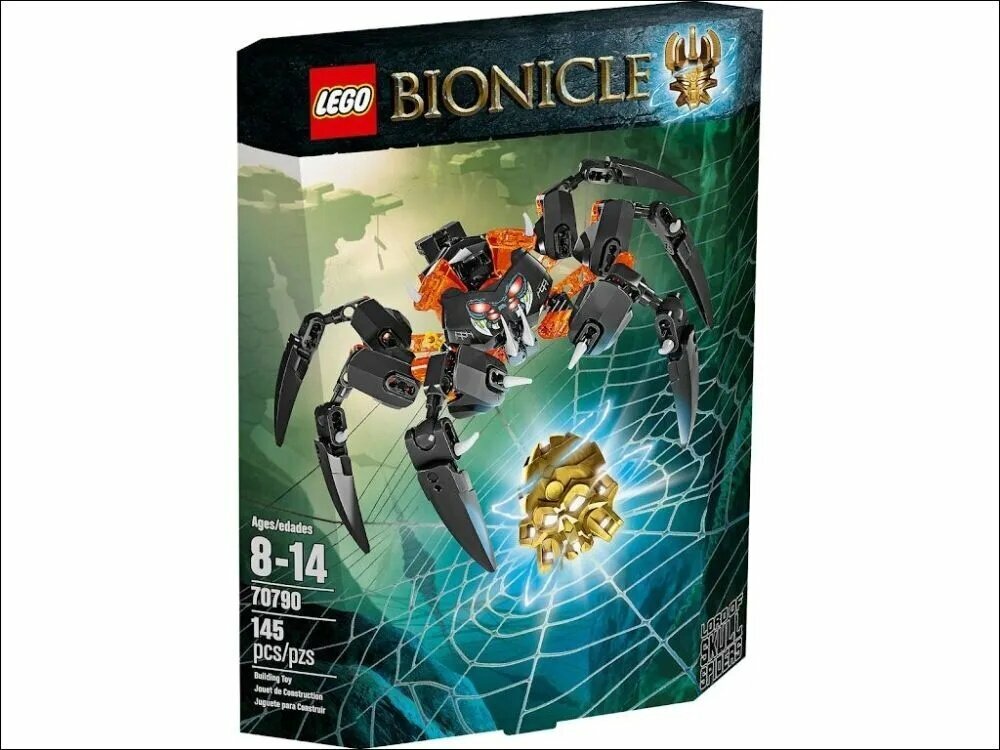 Конструктор LEGO Bionicle 70790 "Лорд Паучий Череп"