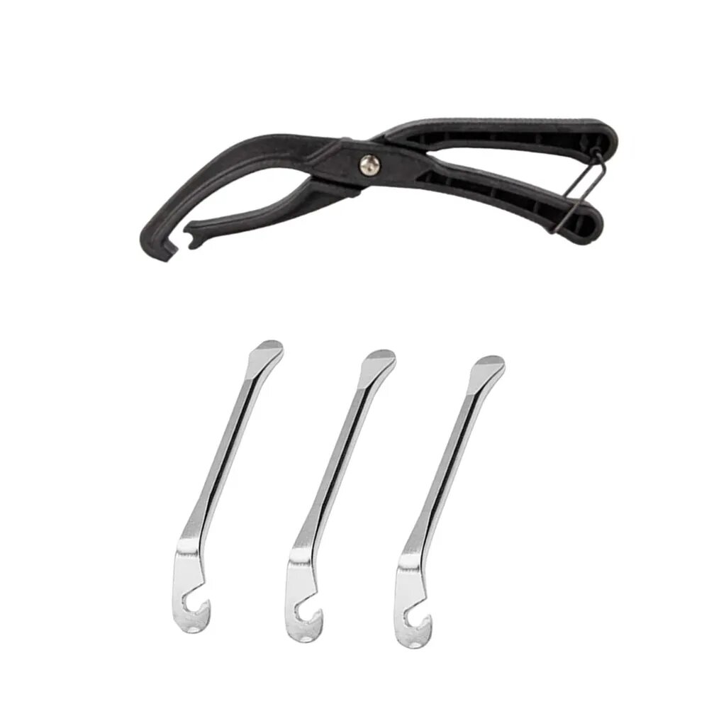 Набор для ремонта велосипедных шин: клещи для демонтажа покрышек и 3 монтажки для быстрой установки колес