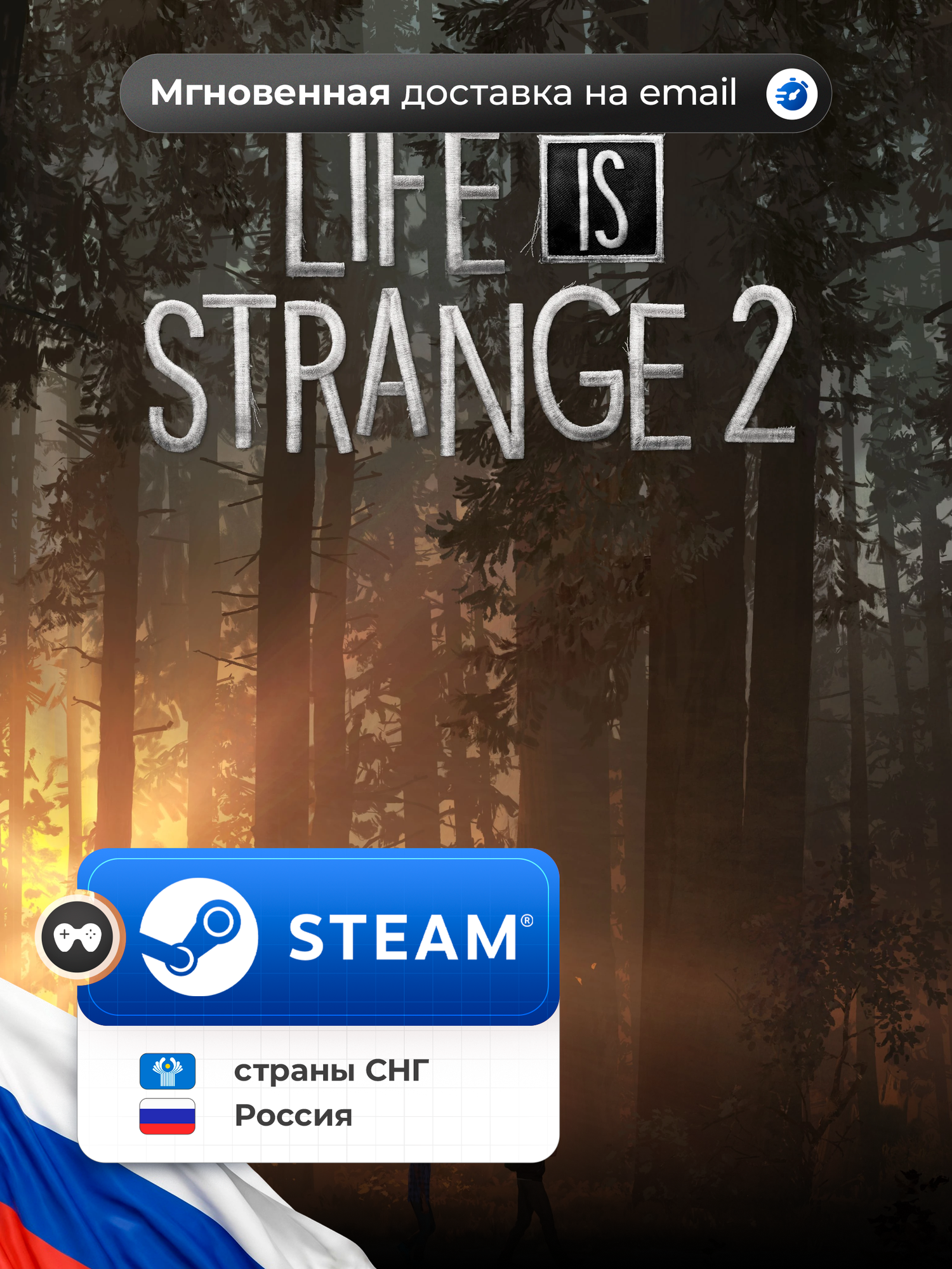 Игра Life is Strange 2 для ПК | GL | Steam, электронный ключ | Steam - ключ