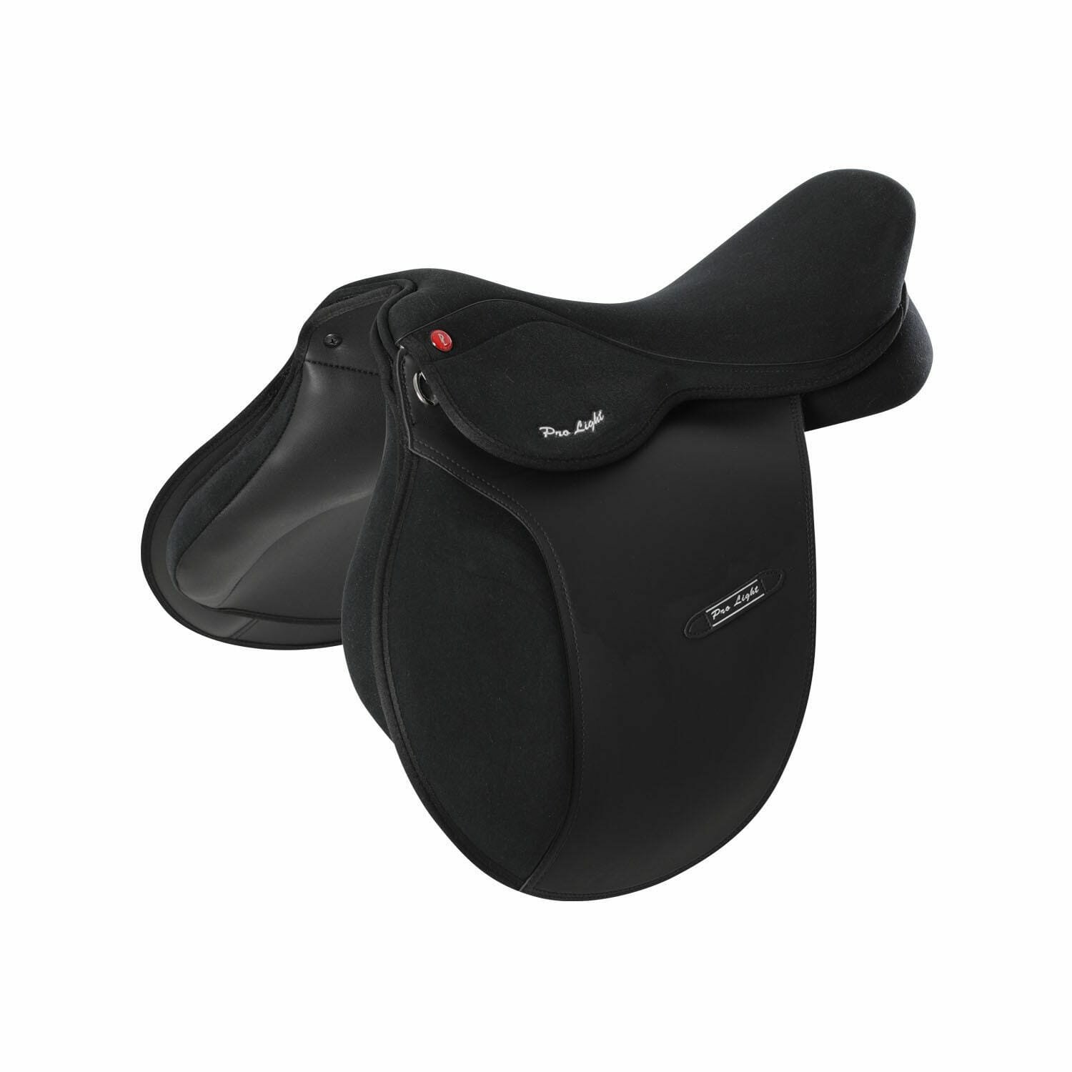 DECATHLON седло для лошади pro-light универсальное синтетическое, черный, 17.5