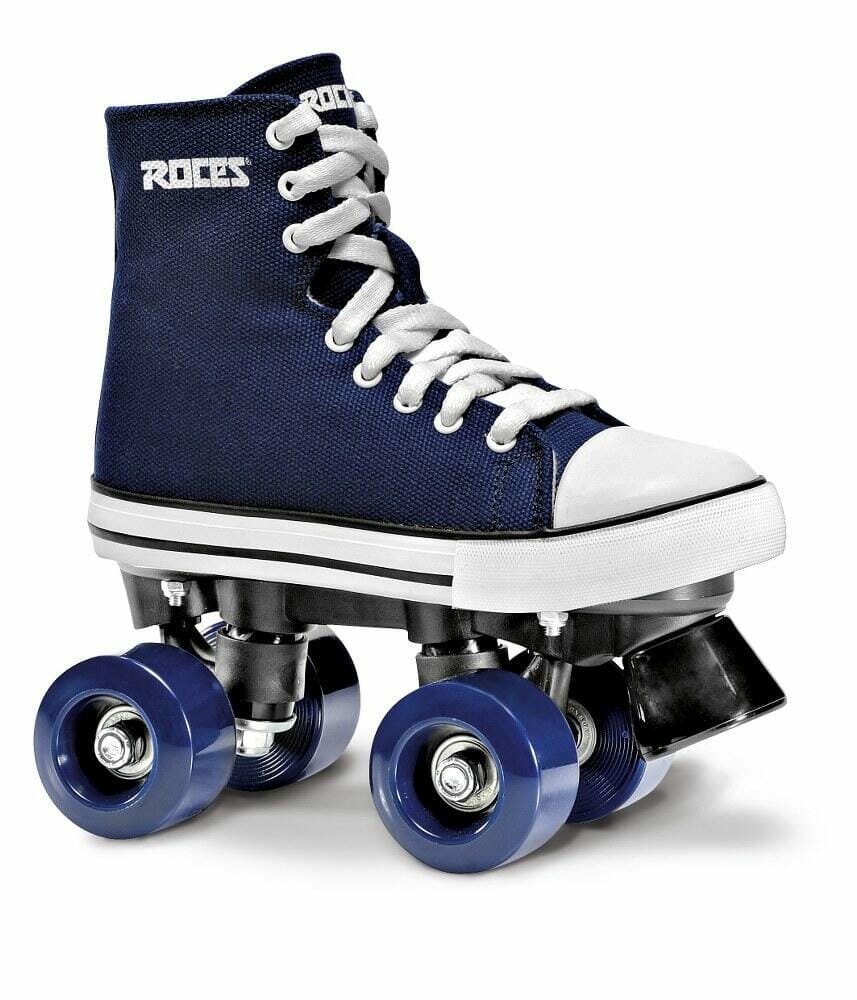 DECATHLON ролики Roces Quad Chuck Classic, темно-синий, размер 35