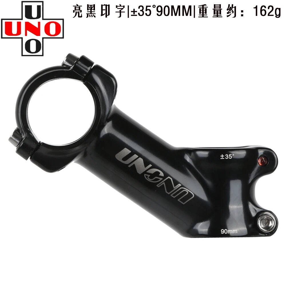 UNO вынос руля для велосипеда, черный, 31.8-90MM