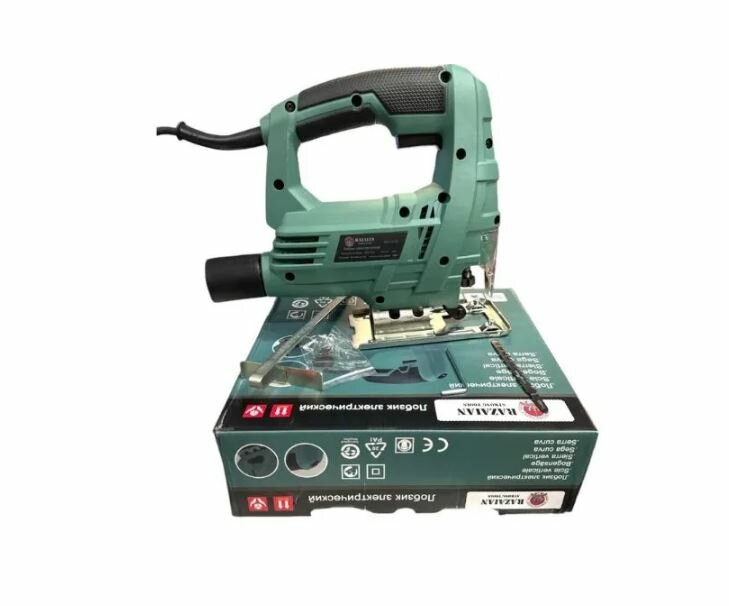 Электрический лобзик RAZAIAN, 750Вт, глубина пропила до 55мм