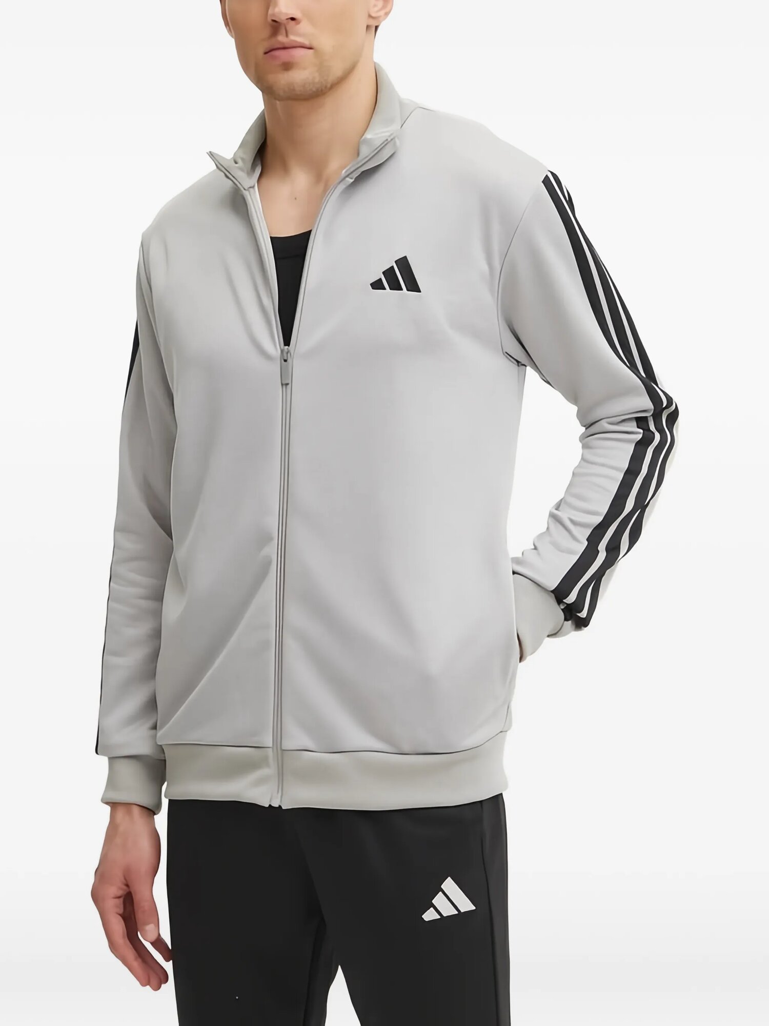 Свитер adidas, размер S, , grey