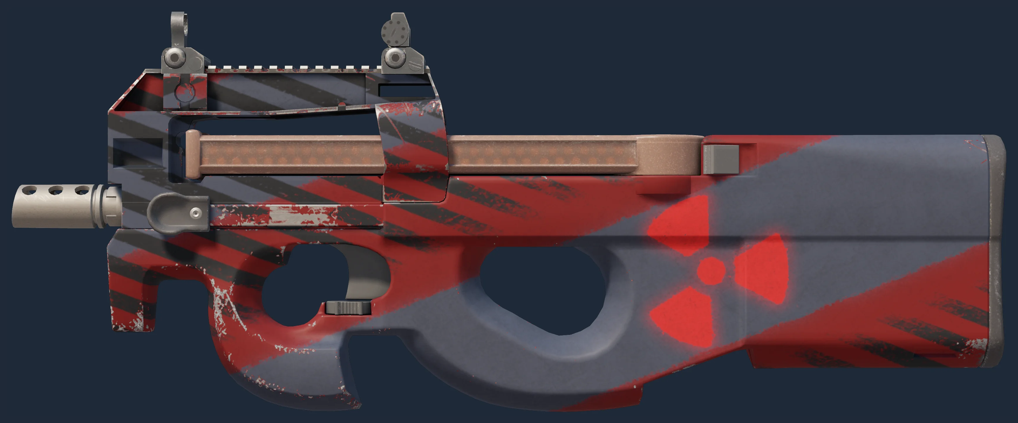 P90 | Радиоактивные осадки (После полевых испытаний) Скины CS2 с быстрой автовыдачей steam trade
