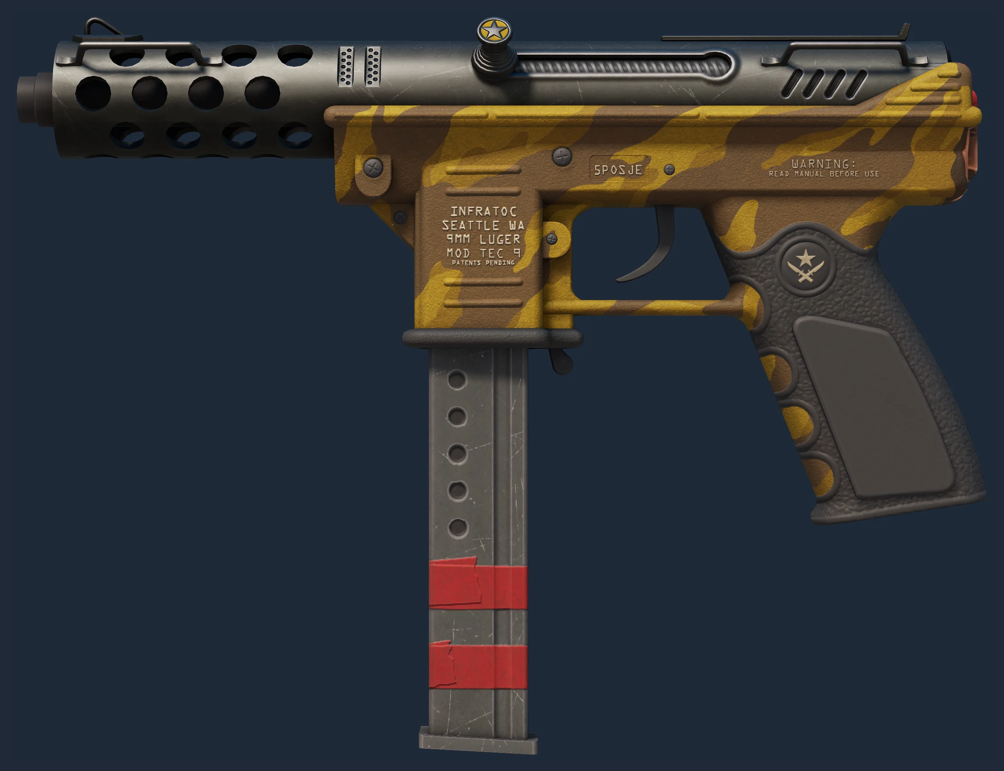 StatTrak™ Tec-9 | Брат (Прямо с завода) Скины CS2 с быстрой автовыдачей steam trade