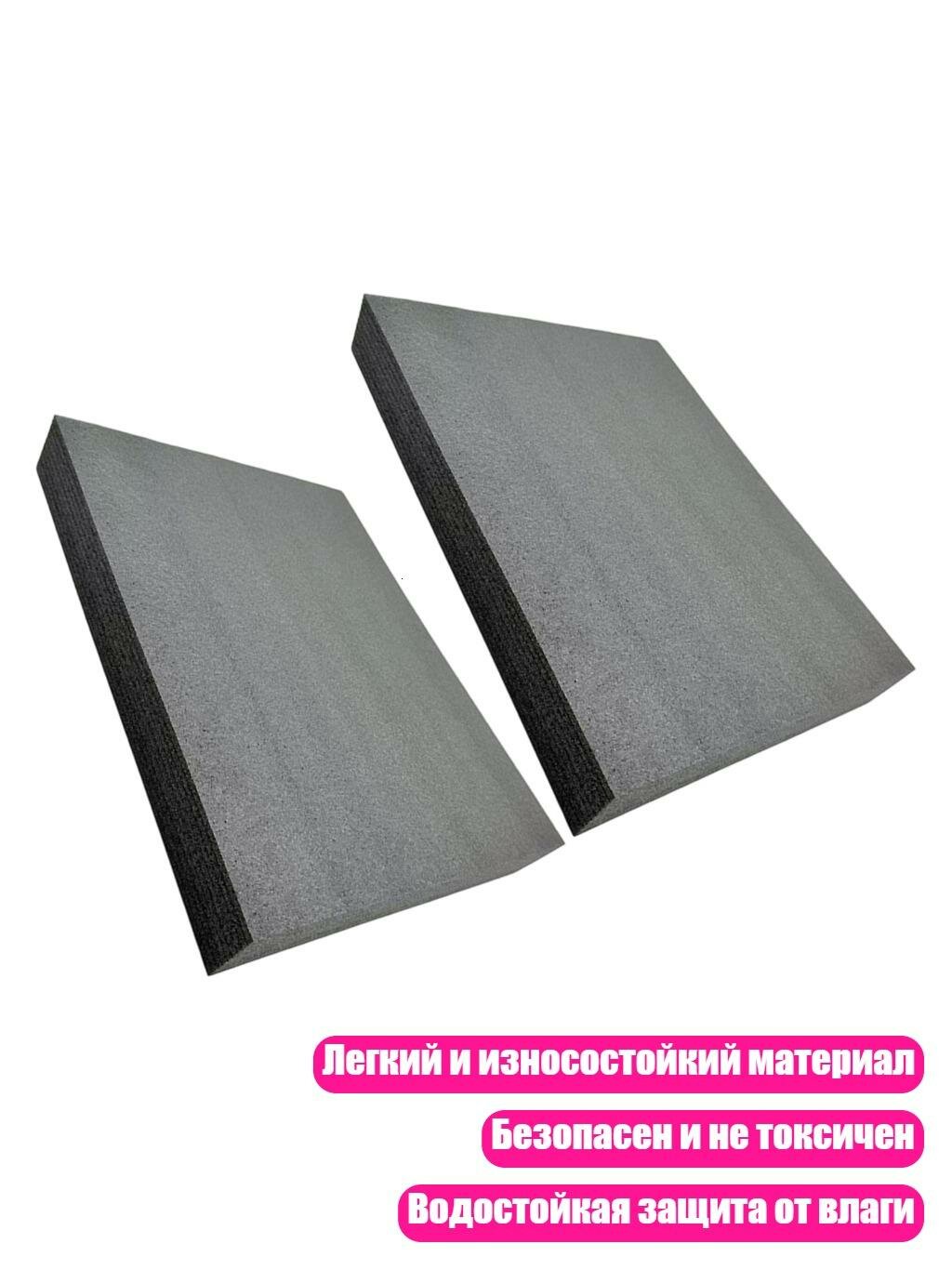 Чёрные пенополиэтиленовые вставки для инструментальных ящиков, 40