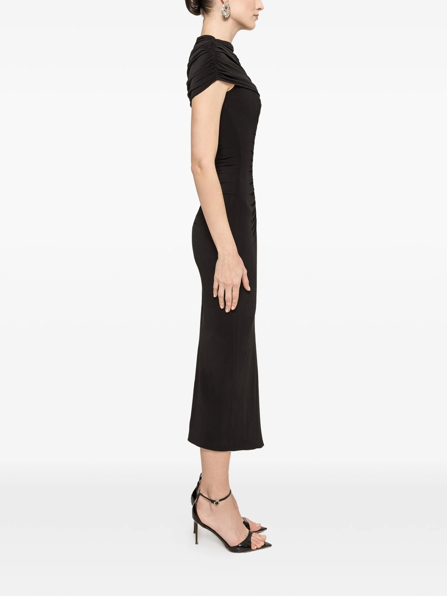 Платье Nissa Ruched midi dress, размер 36 — фото 1