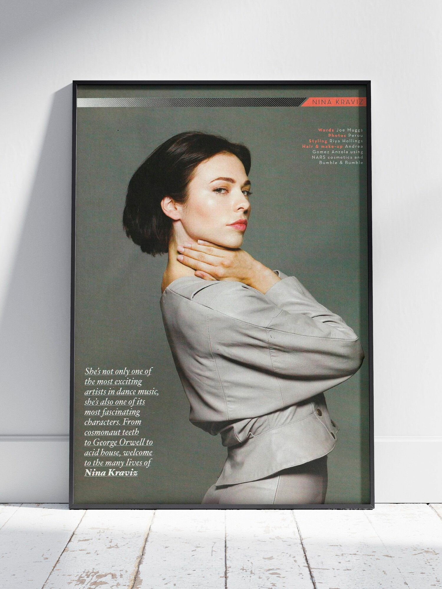Плакат на стену для интерьера Нина Кравиц (Nina Kraviz 15) - Постер по музыке и артисту формата A4 (21x30 см)