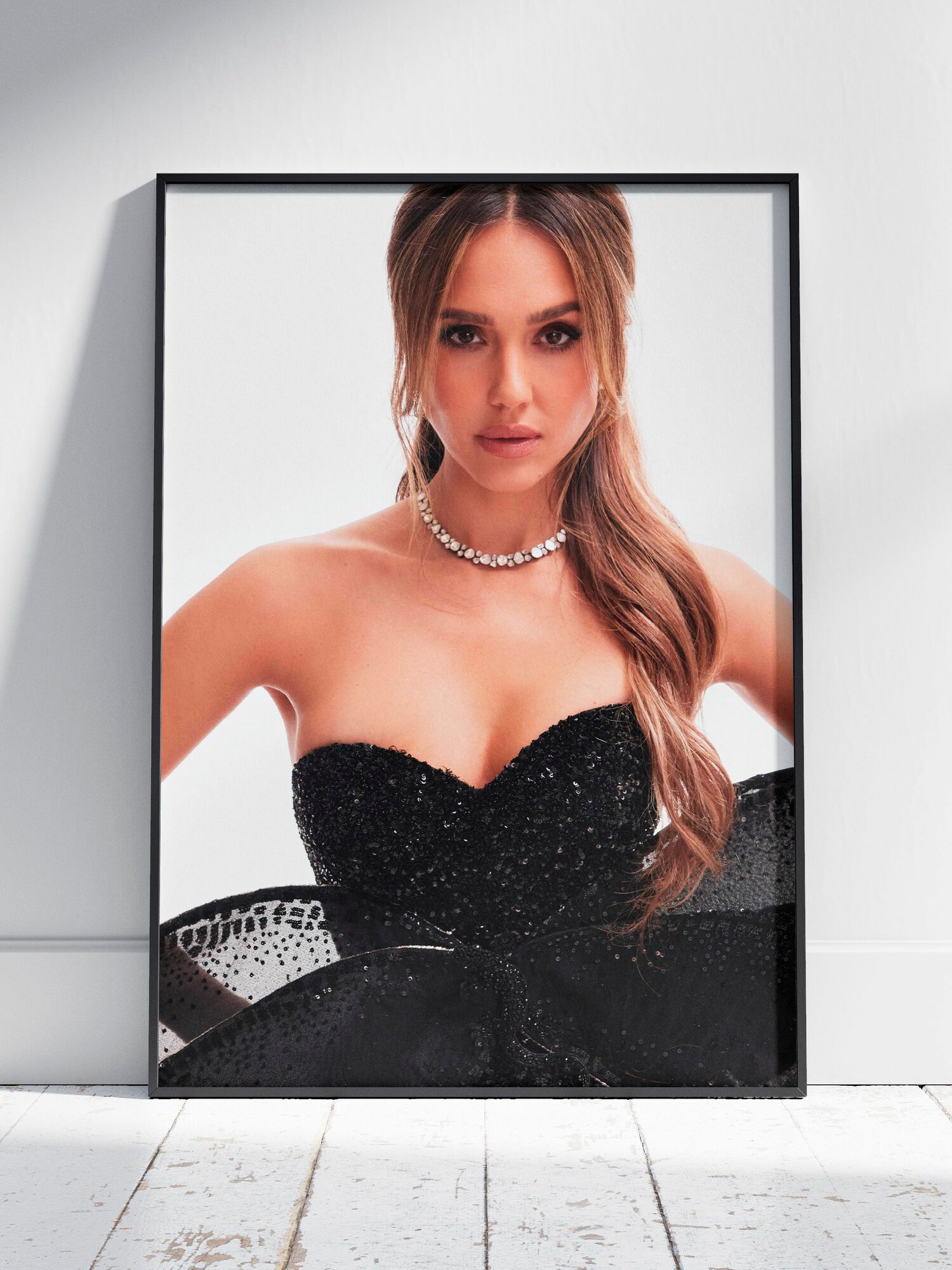Плакат на стену для интерьера Джессика Альба (Jessica Alba 44) - Постер по актеру фильма, кино, сериала формата A4 (21x30 см)