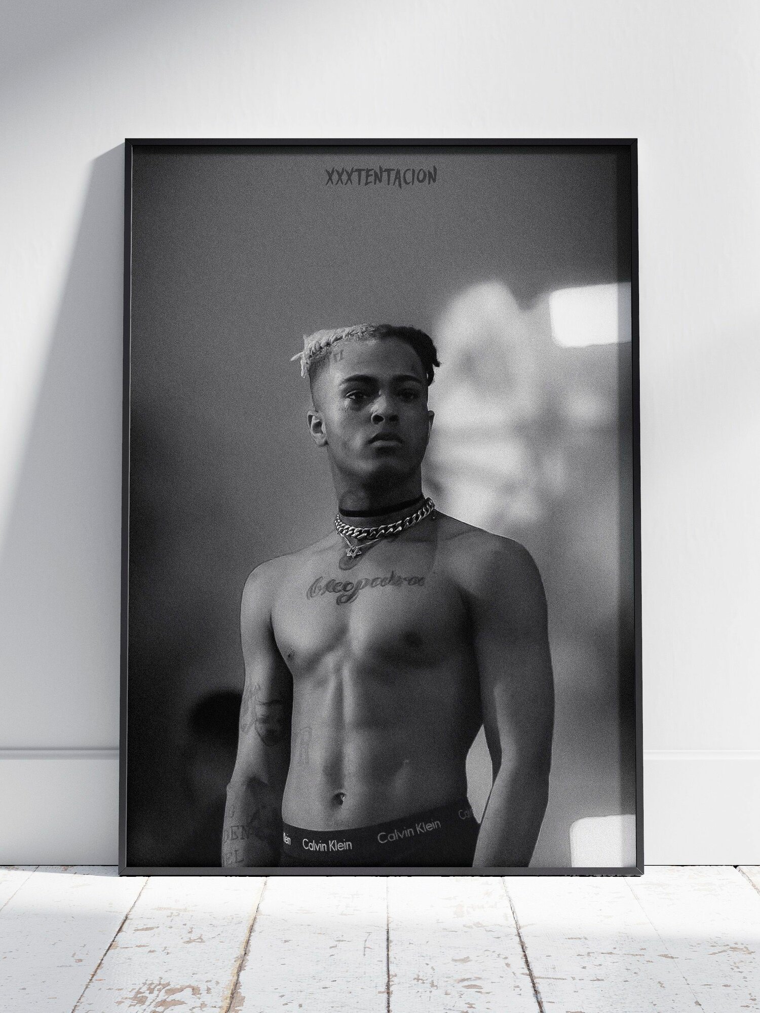 Плакат на стену для интерьера XXXTentacion (Тентасьон 34) - Постер по музыке и артисту формата A4 (21x30 см)