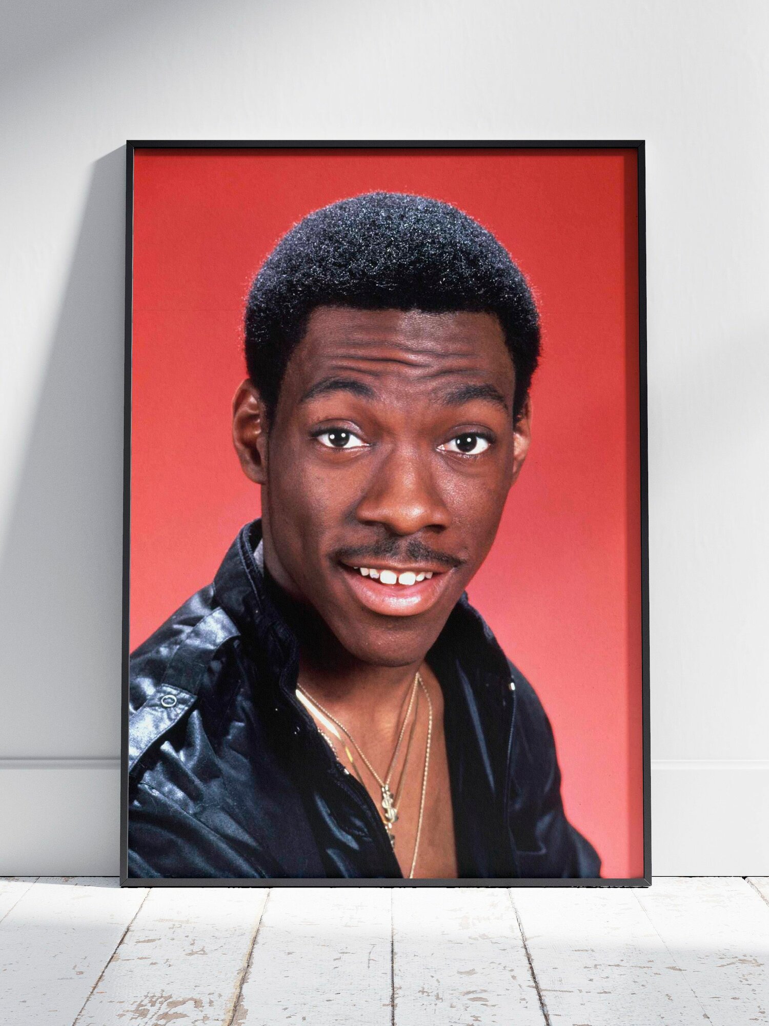 Плакат на стену для интерьера Эдди Мёрфи (Eddie Murphy 21) - Постер по актеру фильма, кино, сериала формата A4 (21x30 см)