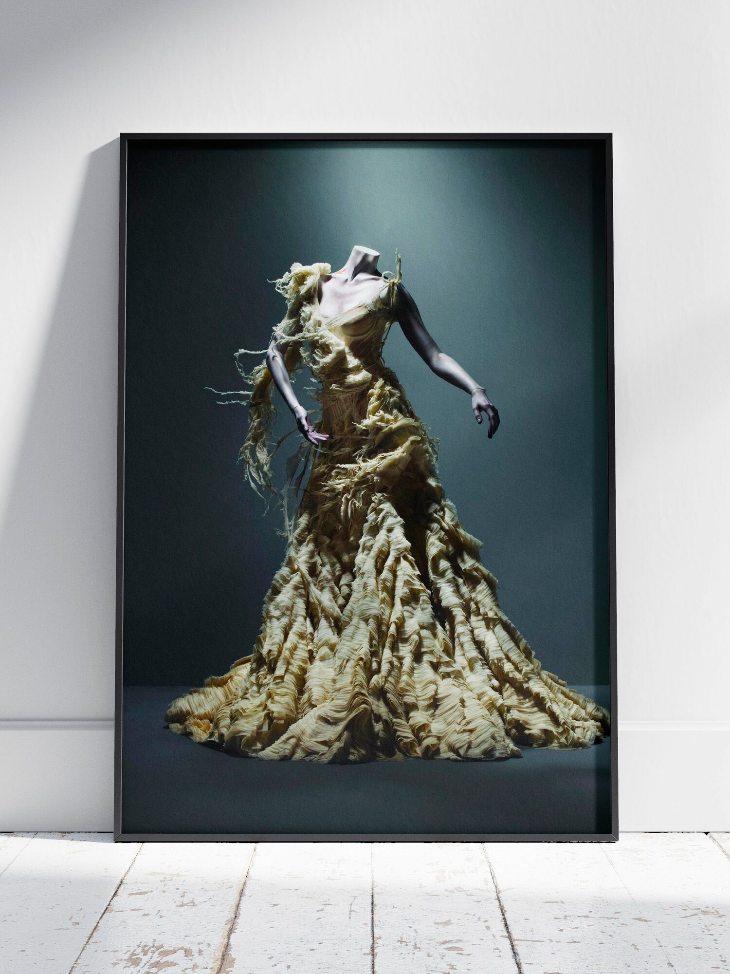 Плакат на стену для интерьера Александр Маккуин (Alexander McQueen 10) - Постер по модели, бренду и моде формата A4 (21x30 см)