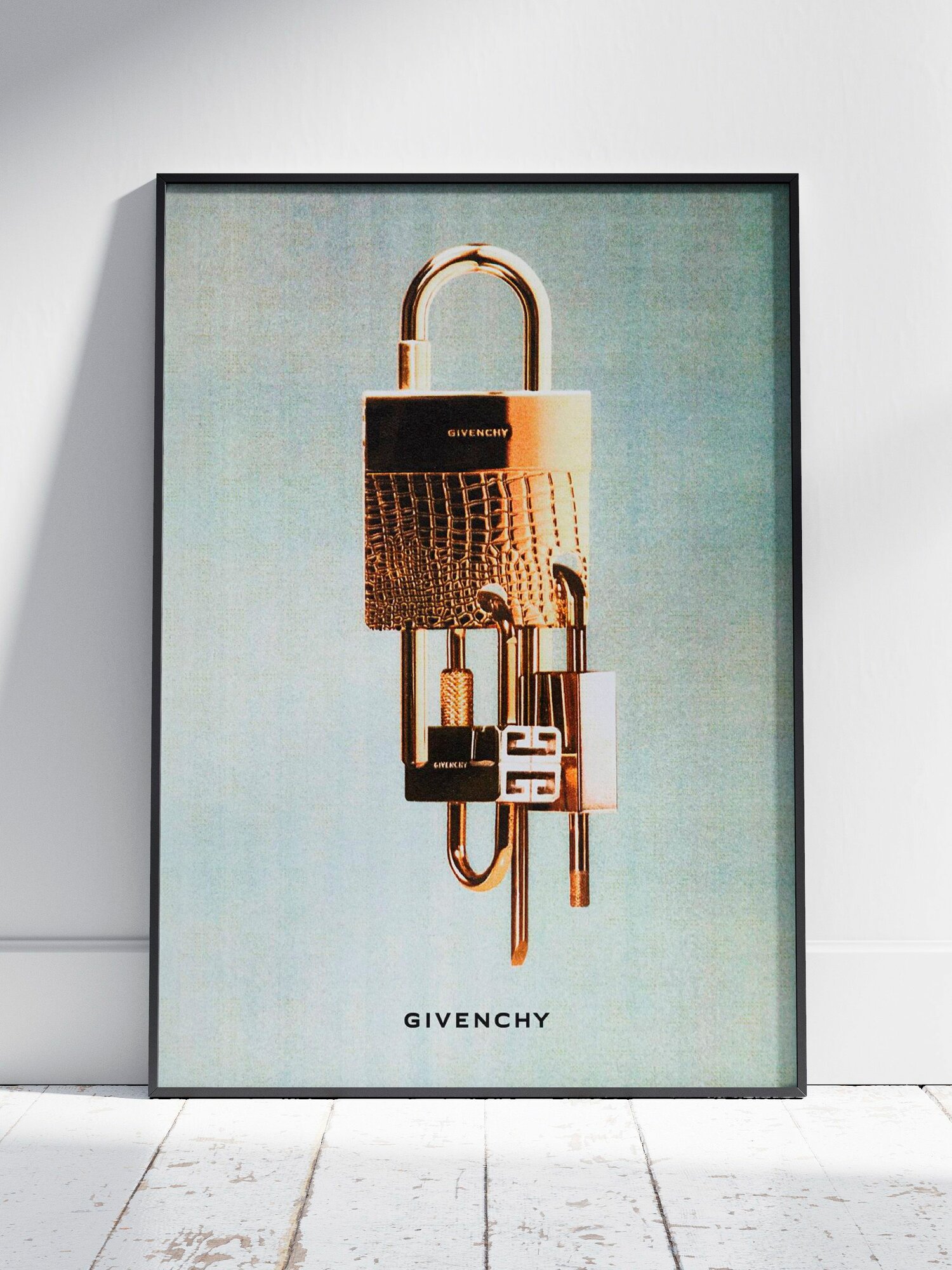 Плакат на стену для интерьера Живанши (Givenchy 12) - Постер по модели, бренду и моде формата A4 (21x30 см)