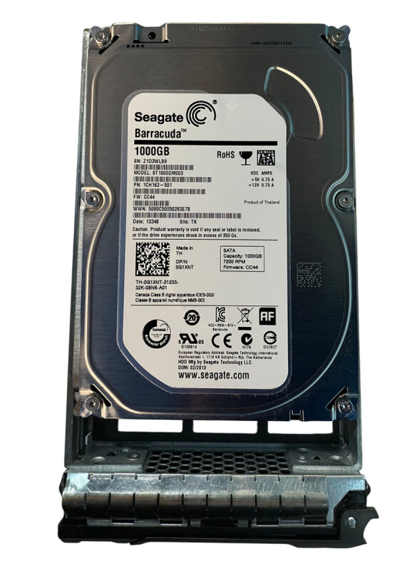 Жесткий диск Dell 1Tb 7200 SATAIII 3.5" HDD G1XNT