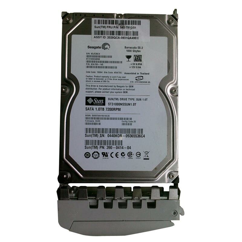 Жесткий диск Sun ST31000NSSUN1.0T 1Tb SATAII 3,5" HDD