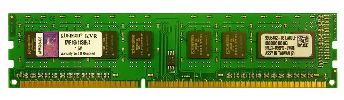 Оперативная память Kingston KVR16N11S8H/4 DDRIII 4Gb