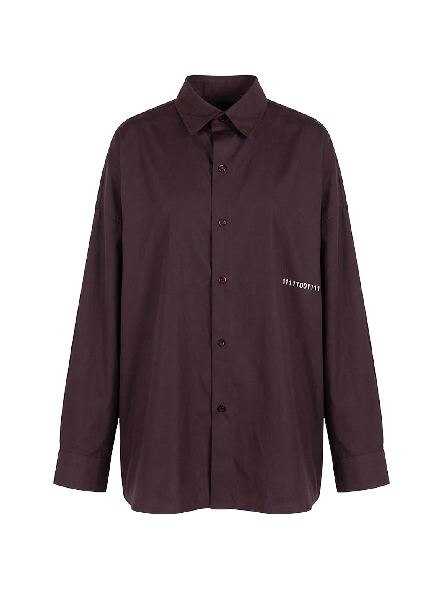 Рубашка Buttoned oversized shirt