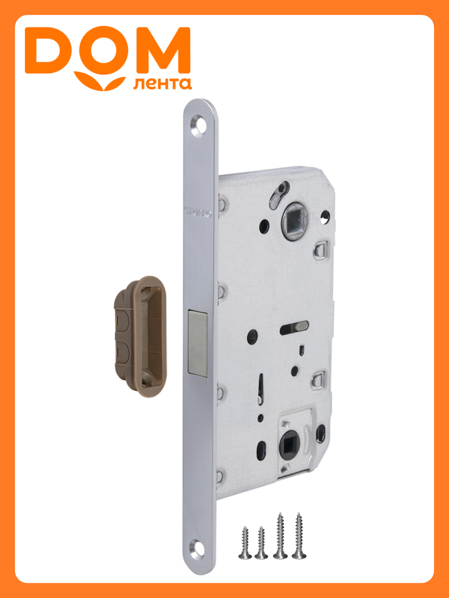 Защелка врезная MAGNM96WC-50 (M96WC-50) SSC сатинированный хром