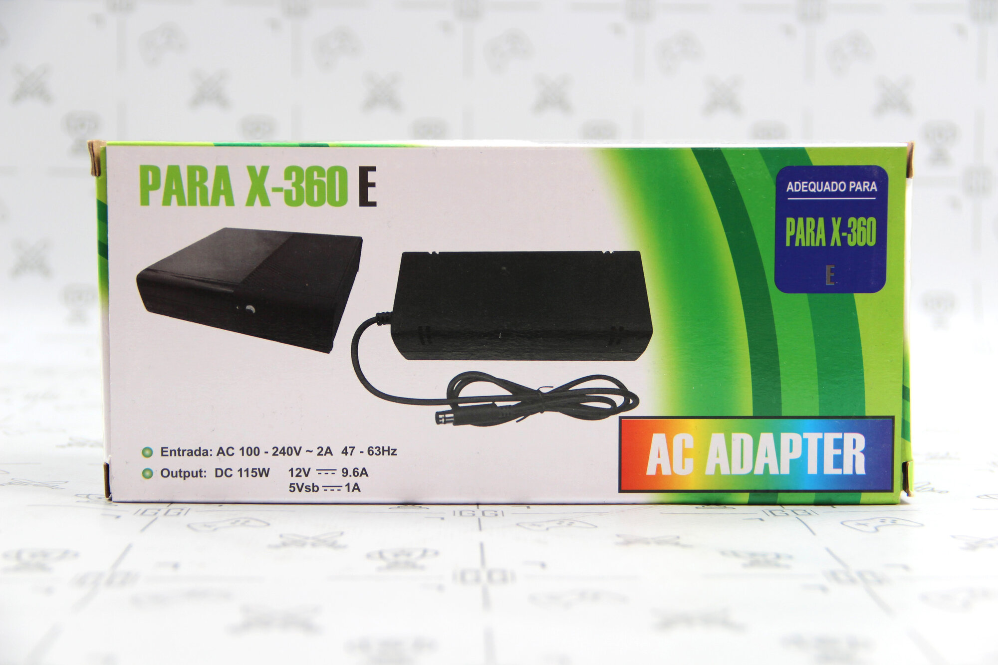 Блок питания (AC Adapter) 220В для игровой консоли Xbox 360 E (Новый оригинальный качественный адаптер)