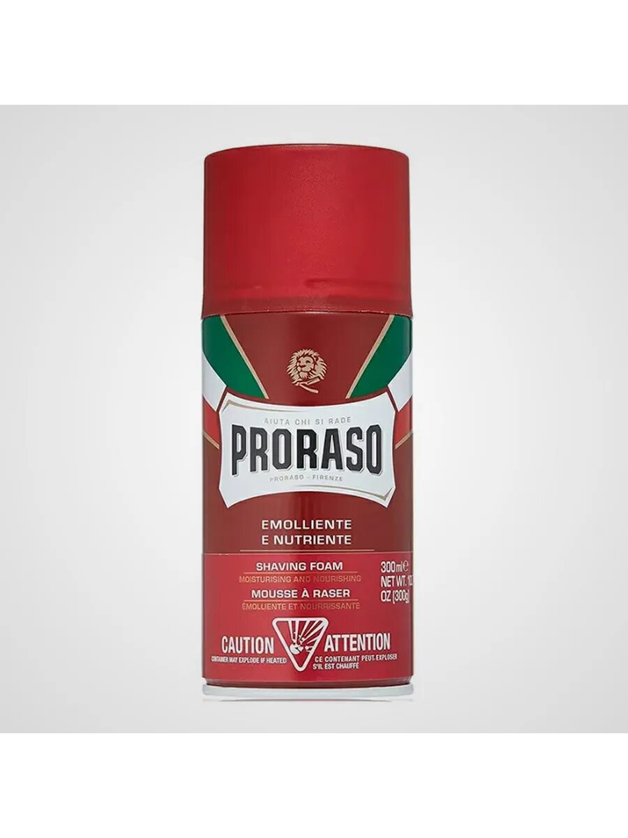 PRORASO Shaving Foam Moisturising and Nourishing Пена 300 мл