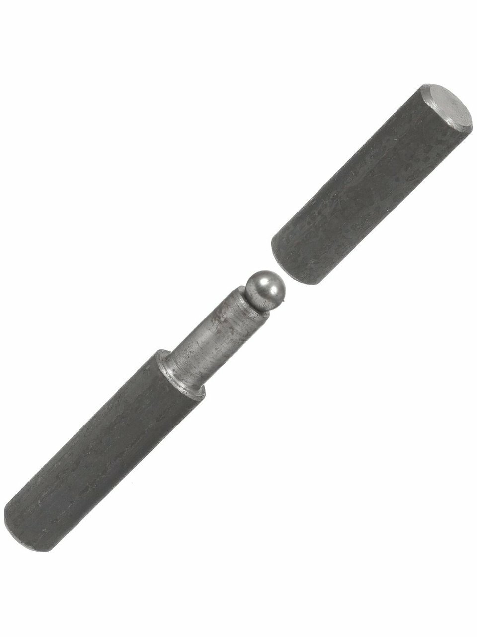 Петля гаражная Секрет-Киров 16х120 мм с шариком, артикул 8326. Надежная приварная фурнитура для ворот и гаража.