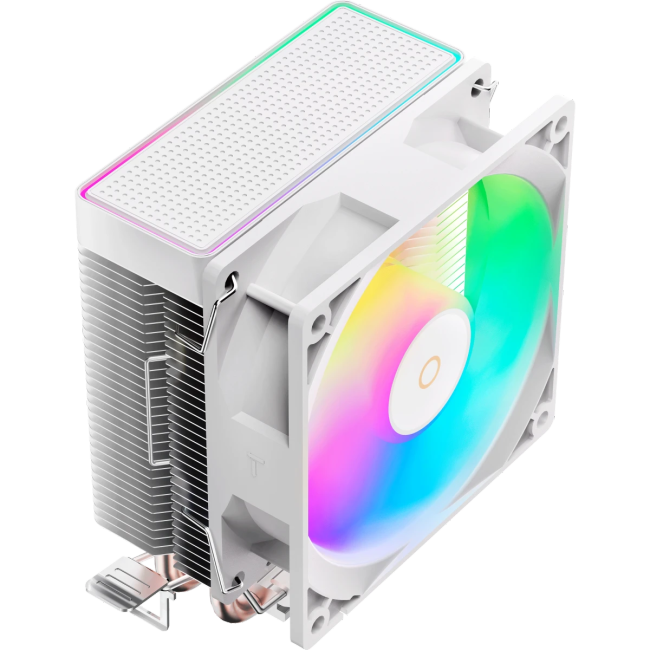 Ocypus Gamma-A20-WH1AAWN00F-GL Кулер для процессора/ CPU Cooler Ocypus Gamma A20 WH ARGB (110W, 3-pin, 122.5mm, Al/Cu,