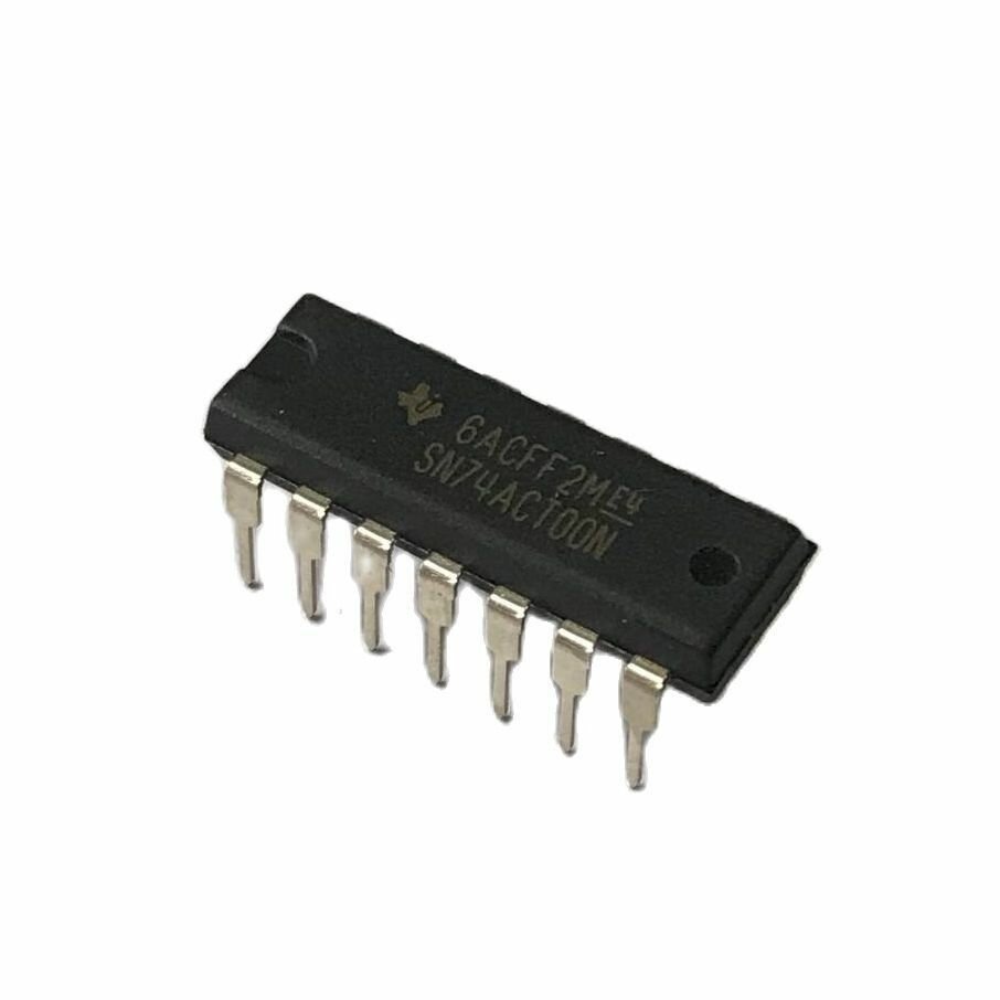 1 шт Микросхема Texas Instruments SN74ACT00N