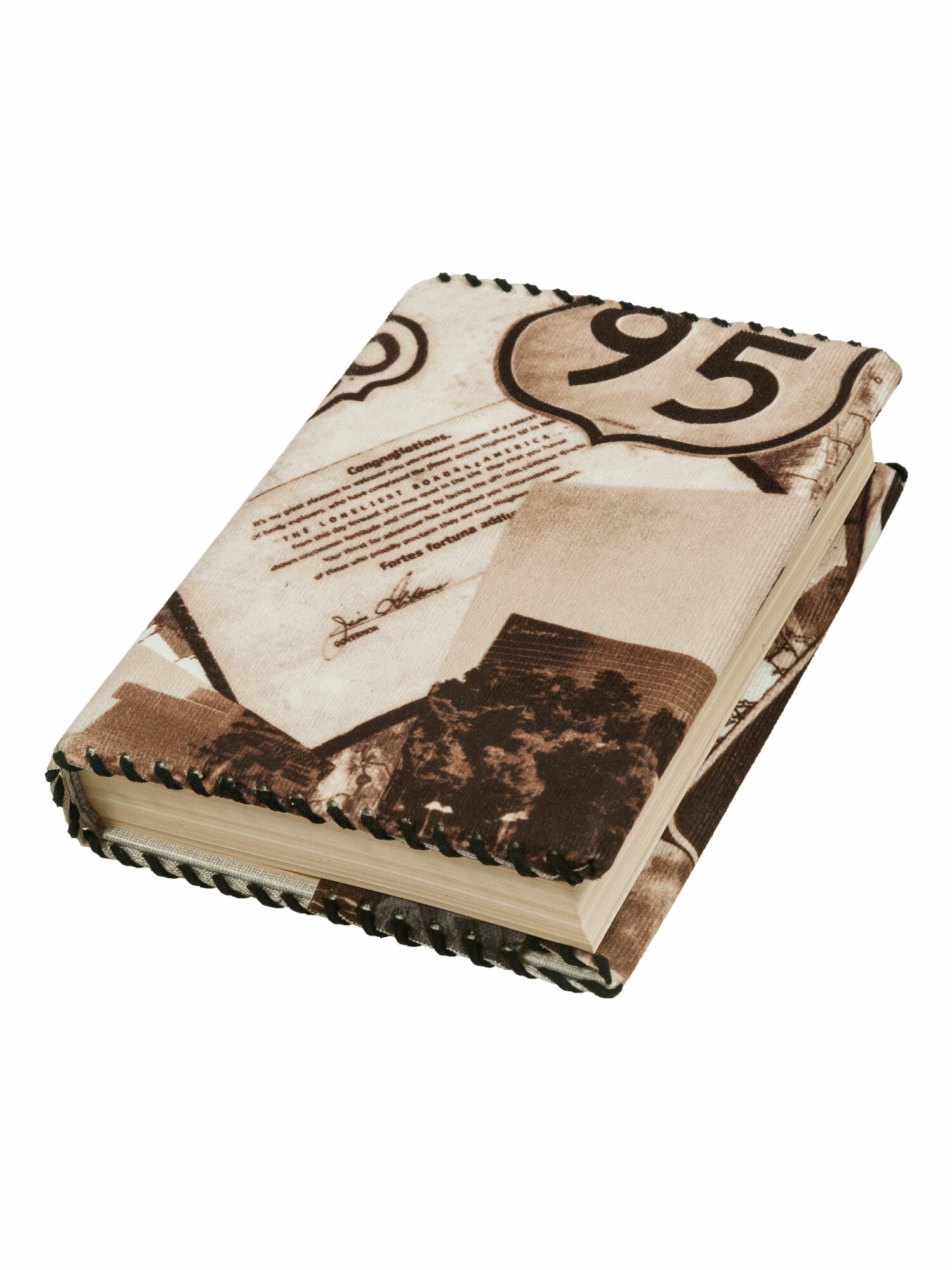 Обложка для книги, блокнотов и ежедневников "Лас-Вегас" 220 х 145мм