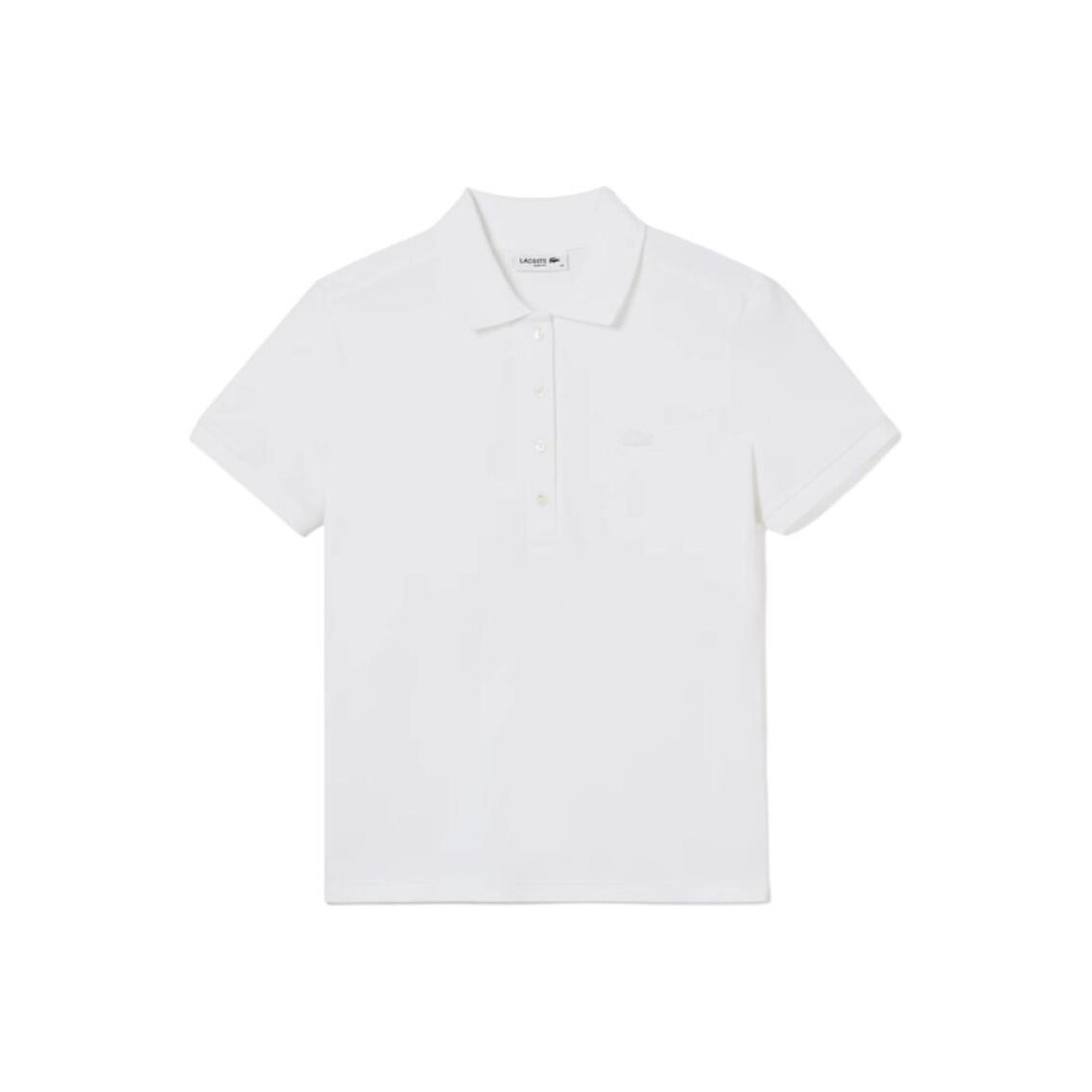 Поло LACOSTE, размер 42 /175, 001 белый