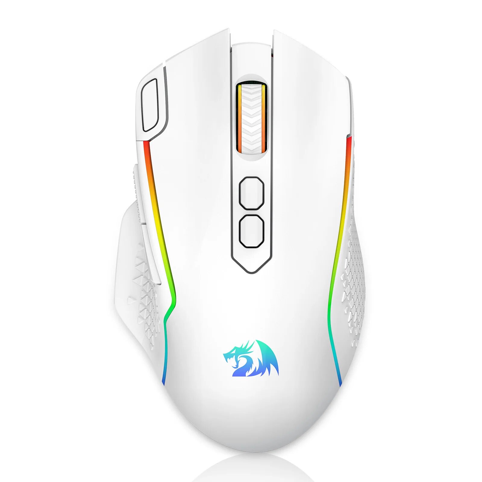 Redragon M810 Pro Беспроводная игровая мышь WHITE